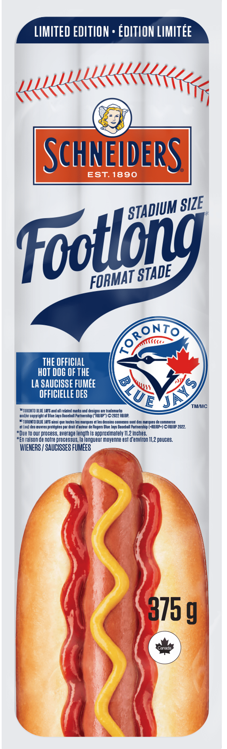 Hot-dog géant à la chilienne - Schneiders